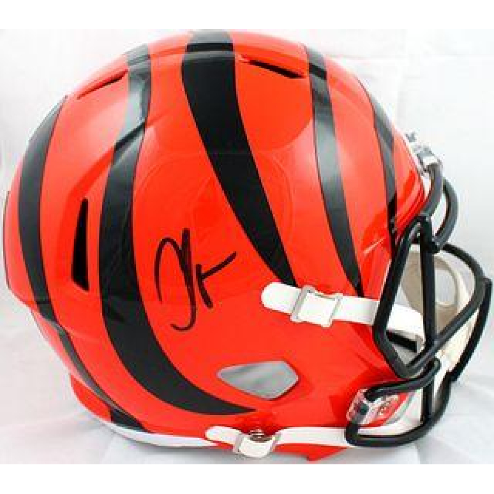 Chad Johnson Signed Bengals Full-Size Speed Helmet (Beckett) | Pristine ...