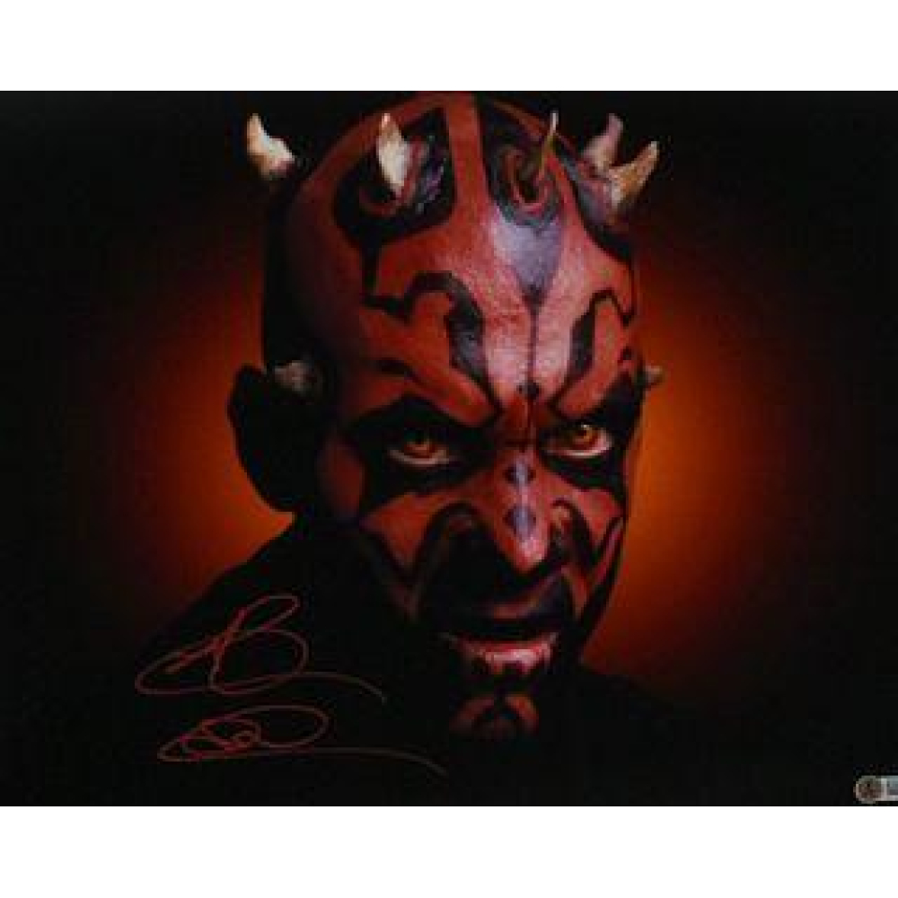 Ray Park Signed "Star Wars" 16x20 Photo Inscribed "Darth Maul" (Beckett ...