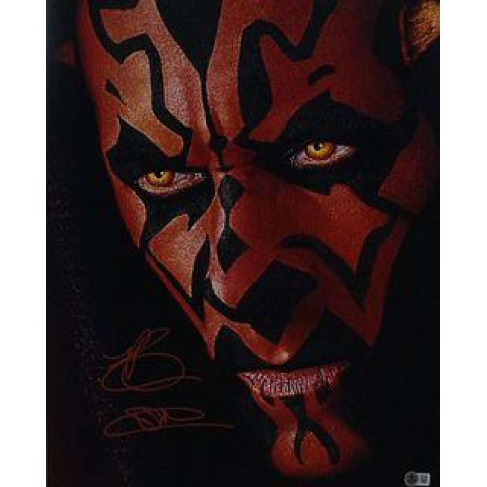Ray Park Signed "Star Wars" 16x20 Photo Inscribed "Darth Maul" (Beckett ...