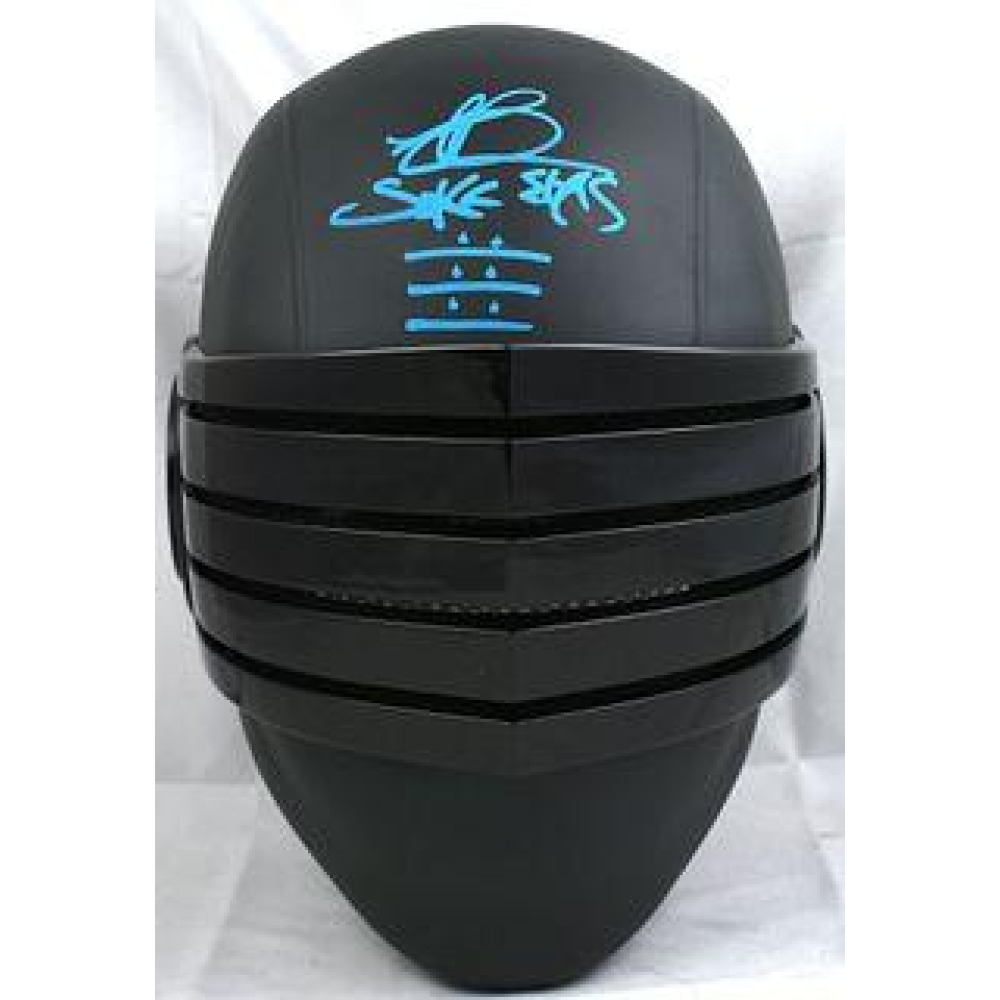 Ray Park Signed "G.I. Joe: Retaliation" Full-Size Snake Eyes Helmet ...
