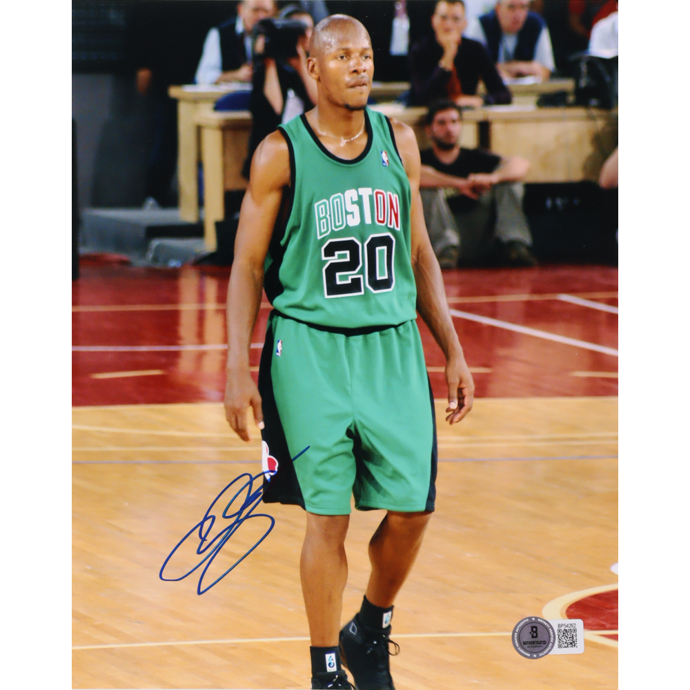Ray Allen Signed Celtics 8x10 Photo (Beckett) | Pristine Auction