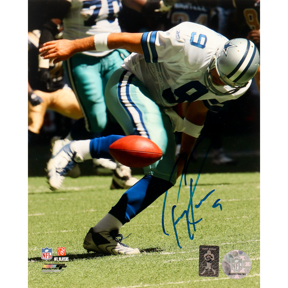 Tony Romo Signed 8x10 Photo (Romo) | Pristine Auction