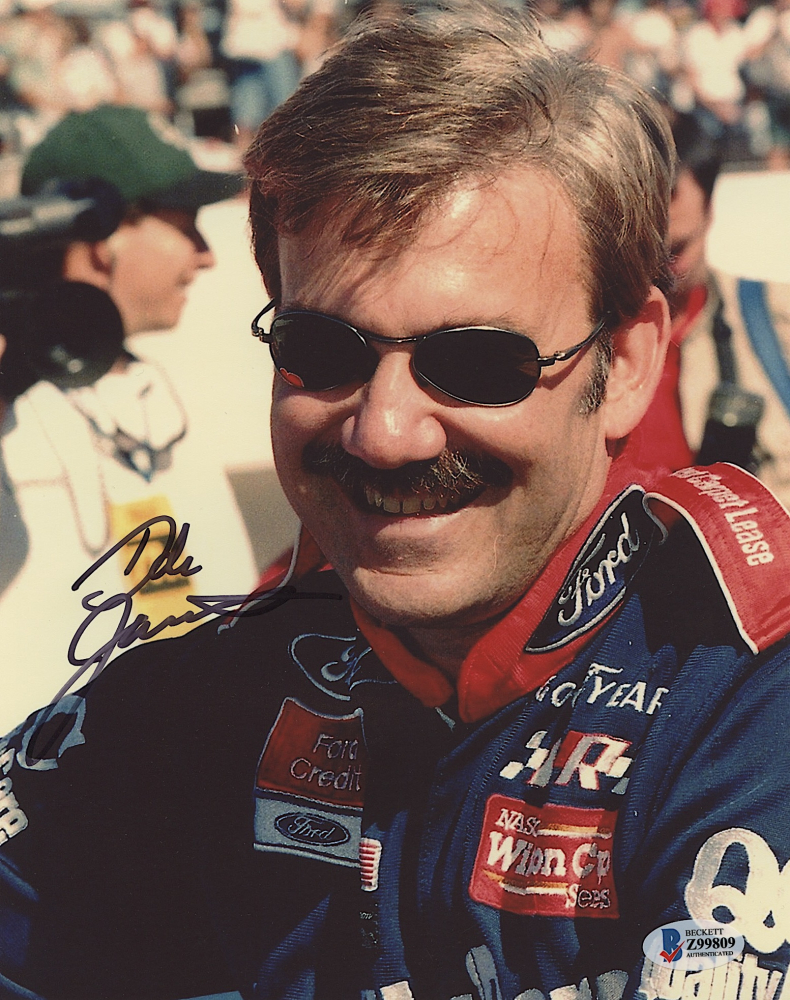 Dale Jarrett Signed NASCAR 8x10 Photo (Beckett COA) | Pristine Auction