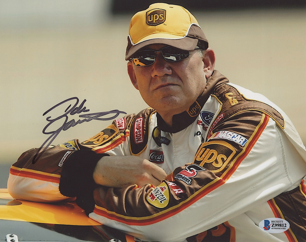 Dale Jarrett Signed NASCAR 8x10 Photo (Beckett COA) | Pristine Auction