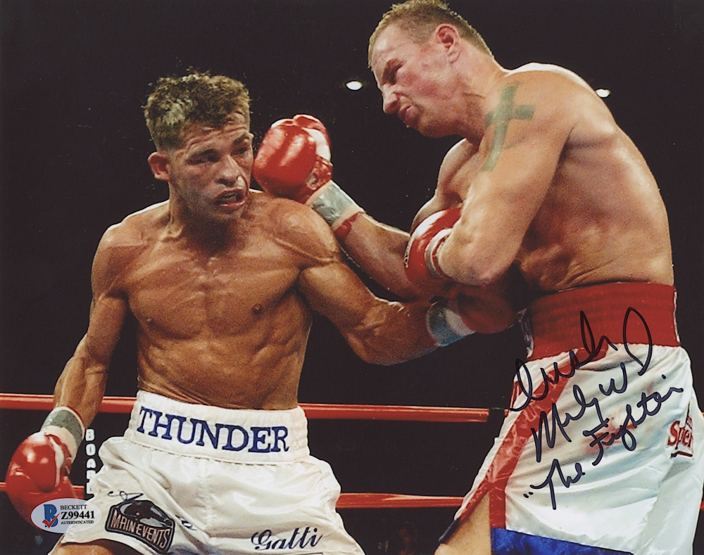 "Irish" Micky Ward Signed 8x10 Photo Inscribed "The Fighter" (Beckett ...