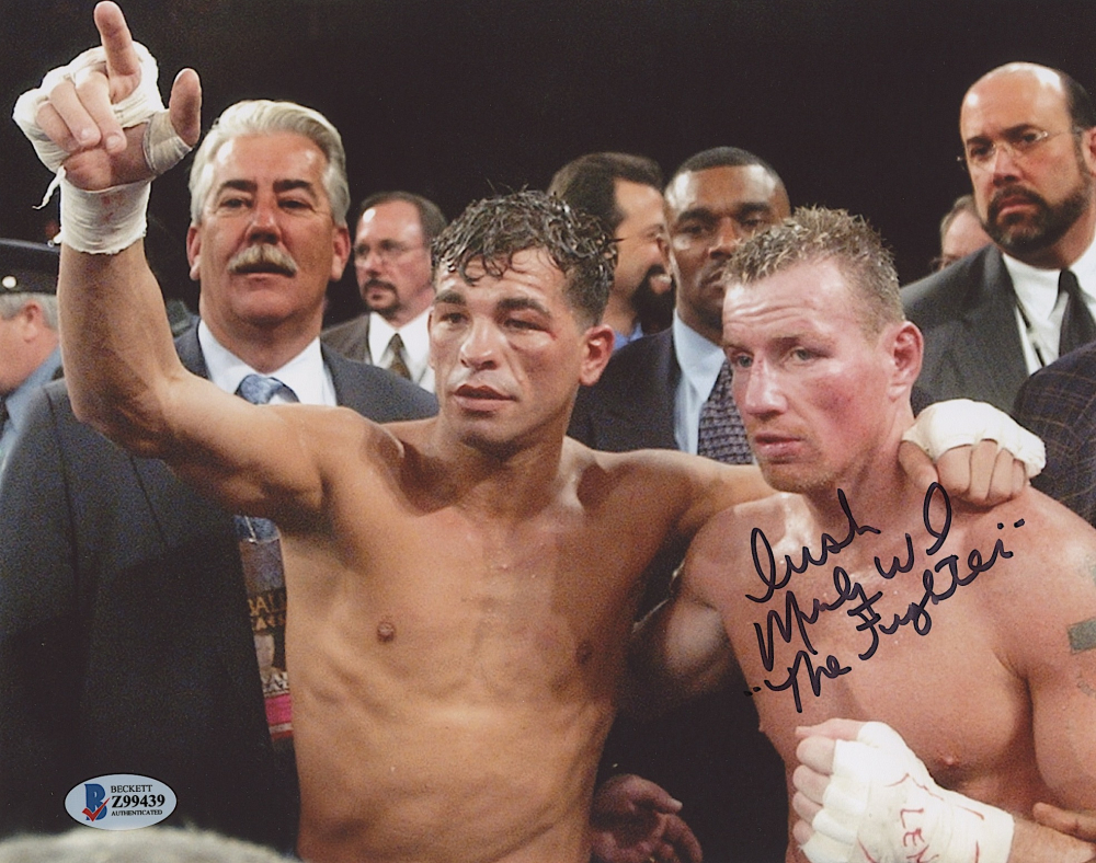 "Irish" Micky Ward Signed 8x10 Photo Inscribed "The Fighter" (Beckett ...
