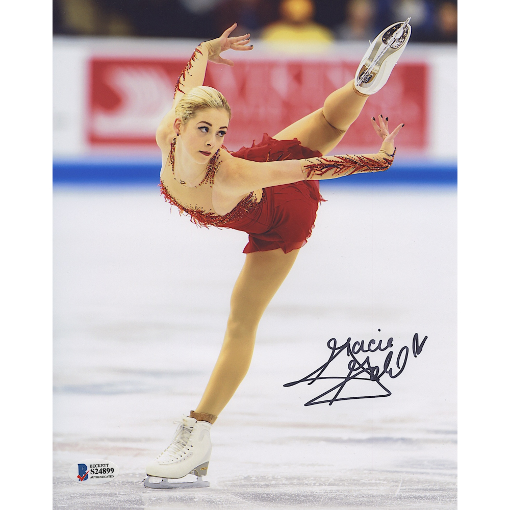 Gracie Gold Signed 8x10 Photo (Beckett COA) | Pristine Auction