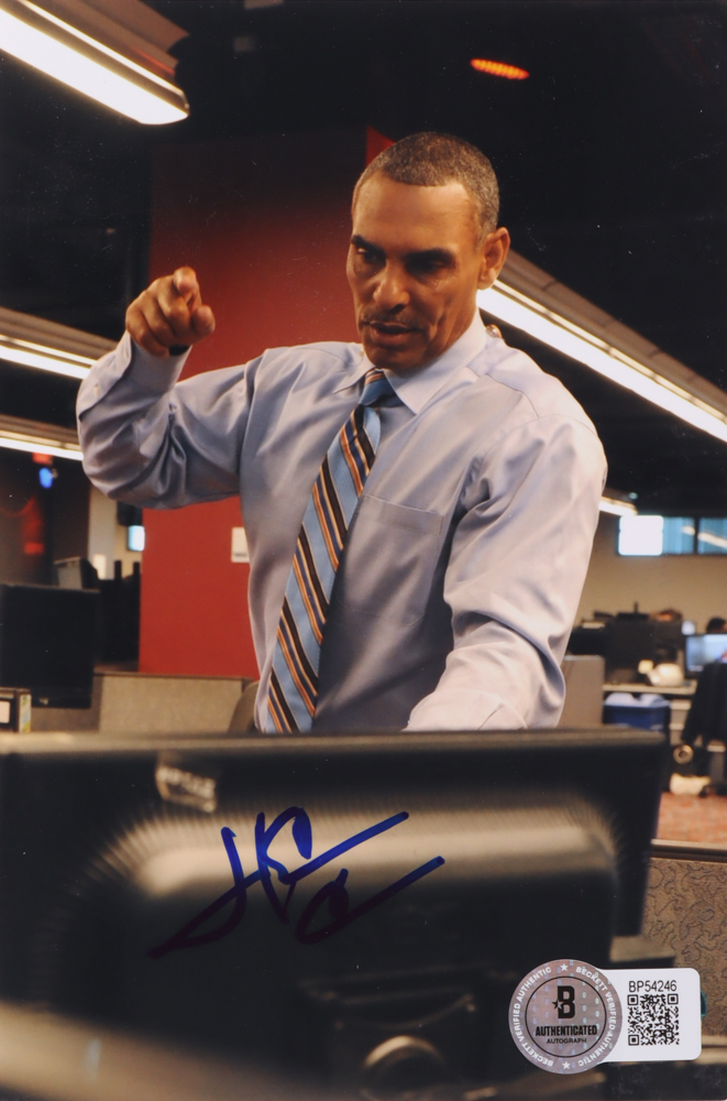 Herm Edwards Signed 4x6 Photo (Beckett) | Pristine Auction