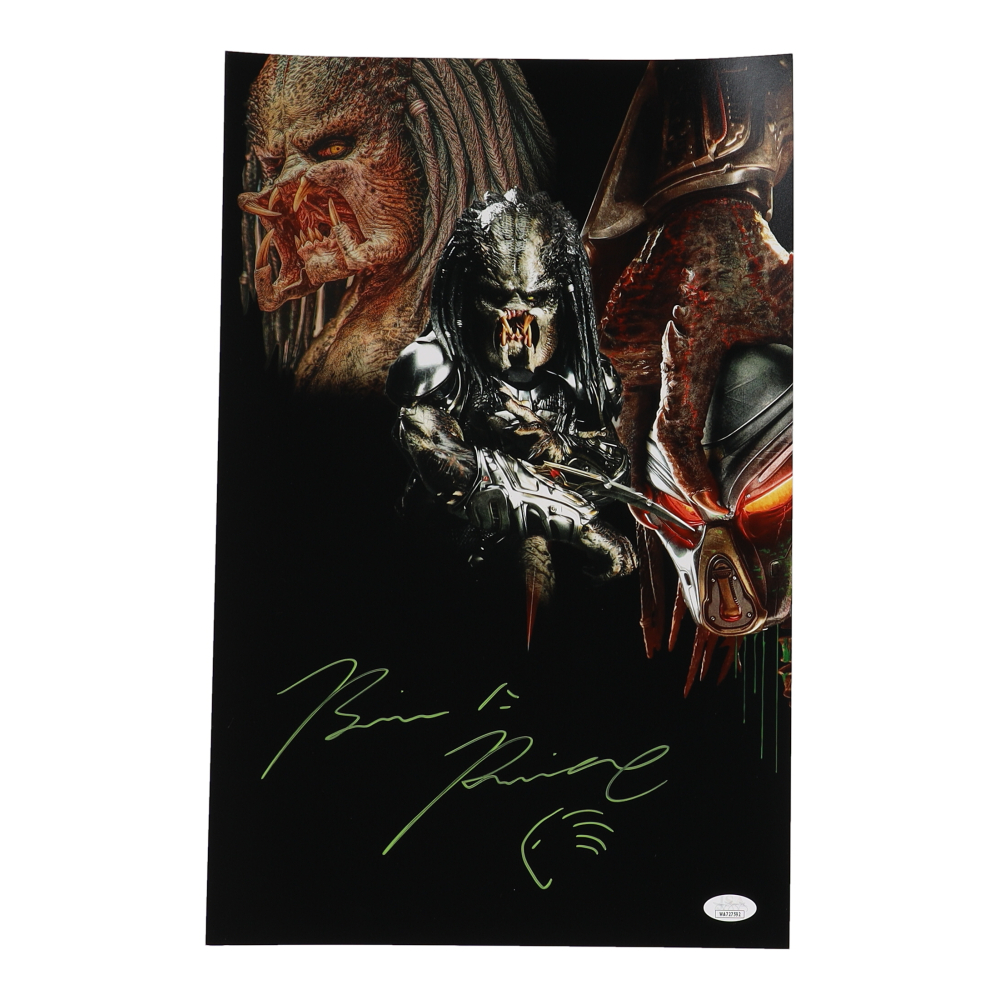Brian A. Prince Signed "The Predator" 11x17 Photo With Hand-Drawn ...