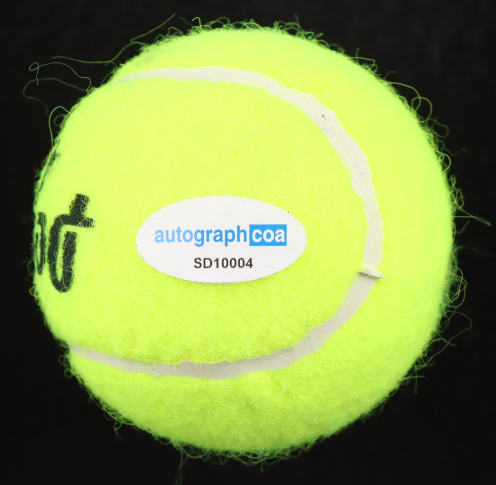 Novak Djokovic Signed Tennis Ball (AutographCOA) | Pristine Auction