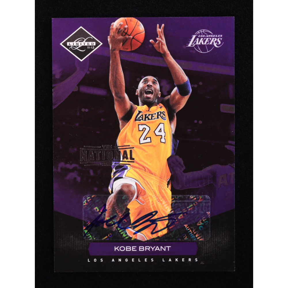 Kobe Bryant 2012 Panini The National Autographs 2011-12 Limited #1 #1/1 ...