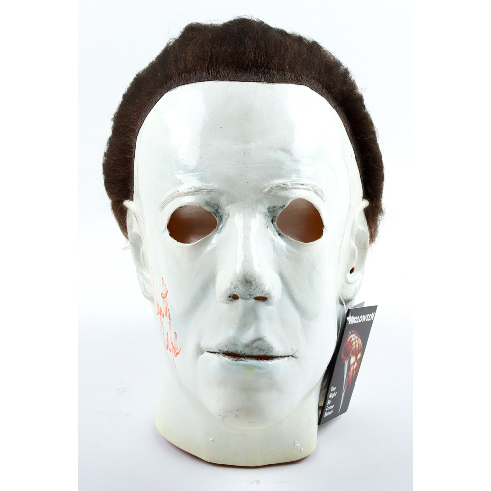 Nick Castle Signed "Halloween" Michael Myers Mask Inscribed "The Shape ...