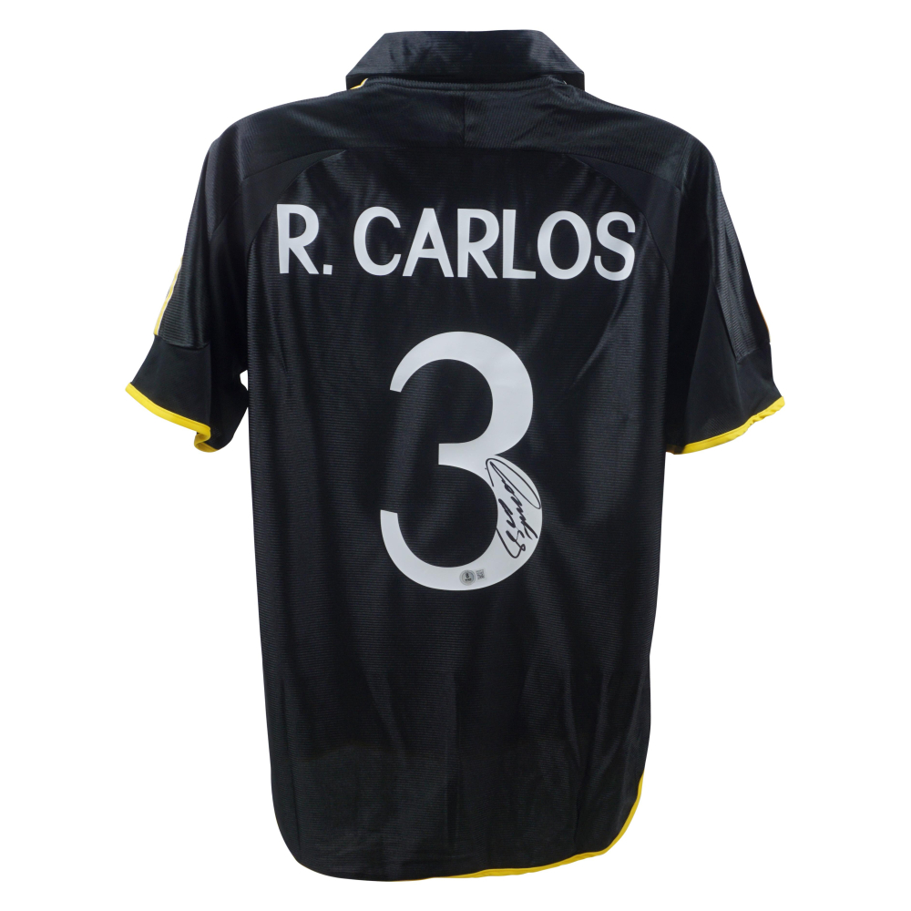 Roberto Carlos Signed Real Madrid Jersey (Beckett) | Pristine Auction