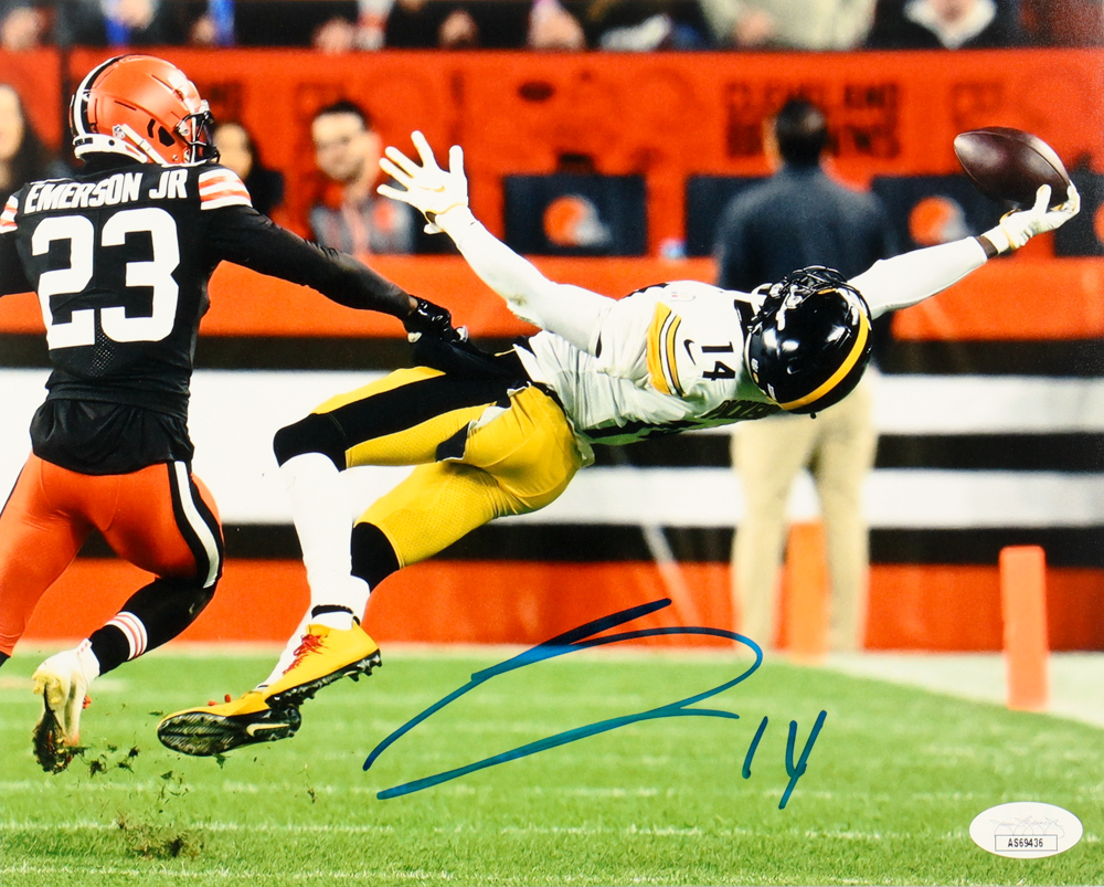 George Pickens Signed Steelers 8x10 Photo (JSA) | Pristine Auction