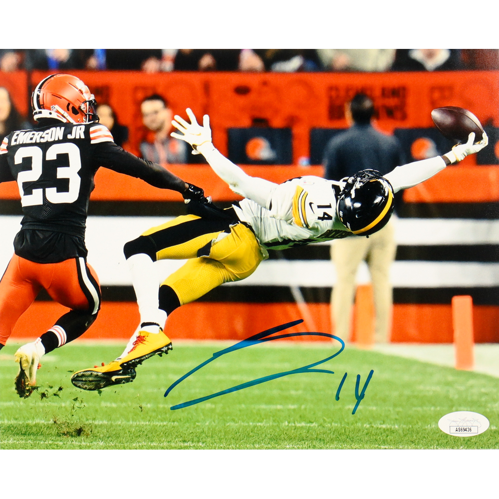 George Pickens Signed Steelers 8x10 Photo (JSA) | Pristine Auction
