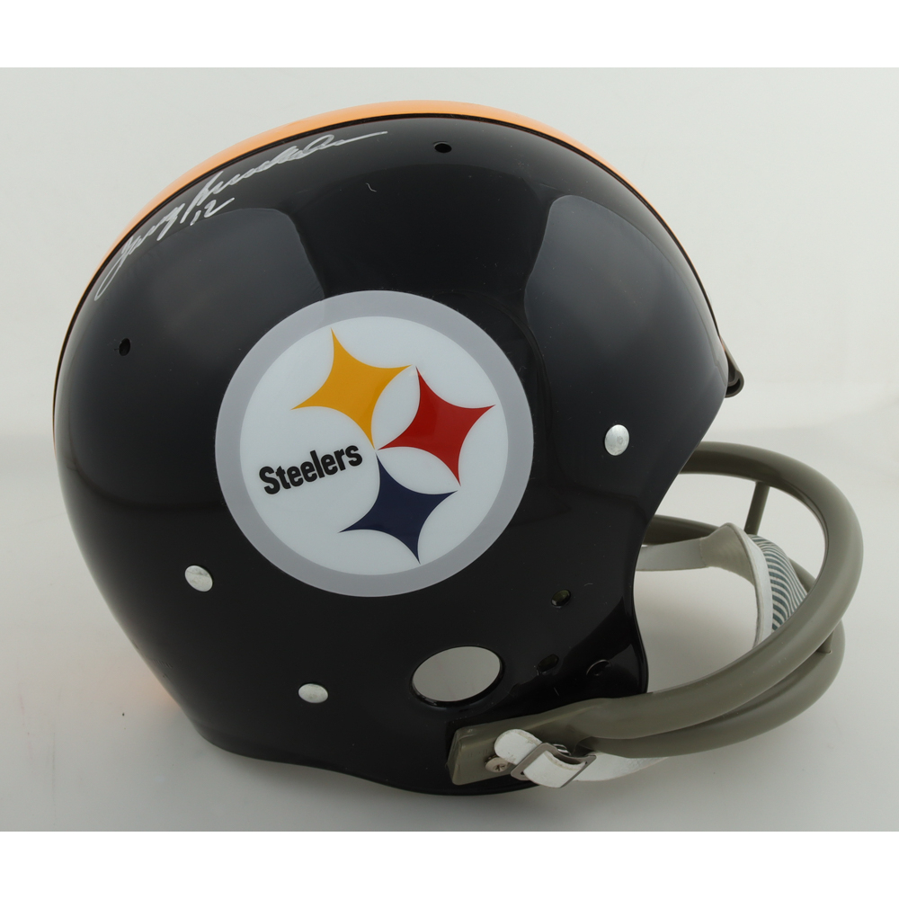 Terry Bradshaw Signed Steelers Full-Size Helmet (Beckett) | Pristine ...