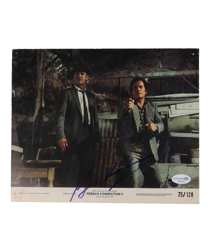 Gene Hackman Signed "The French Connection" 8x10 Photo (AutographCOA ...