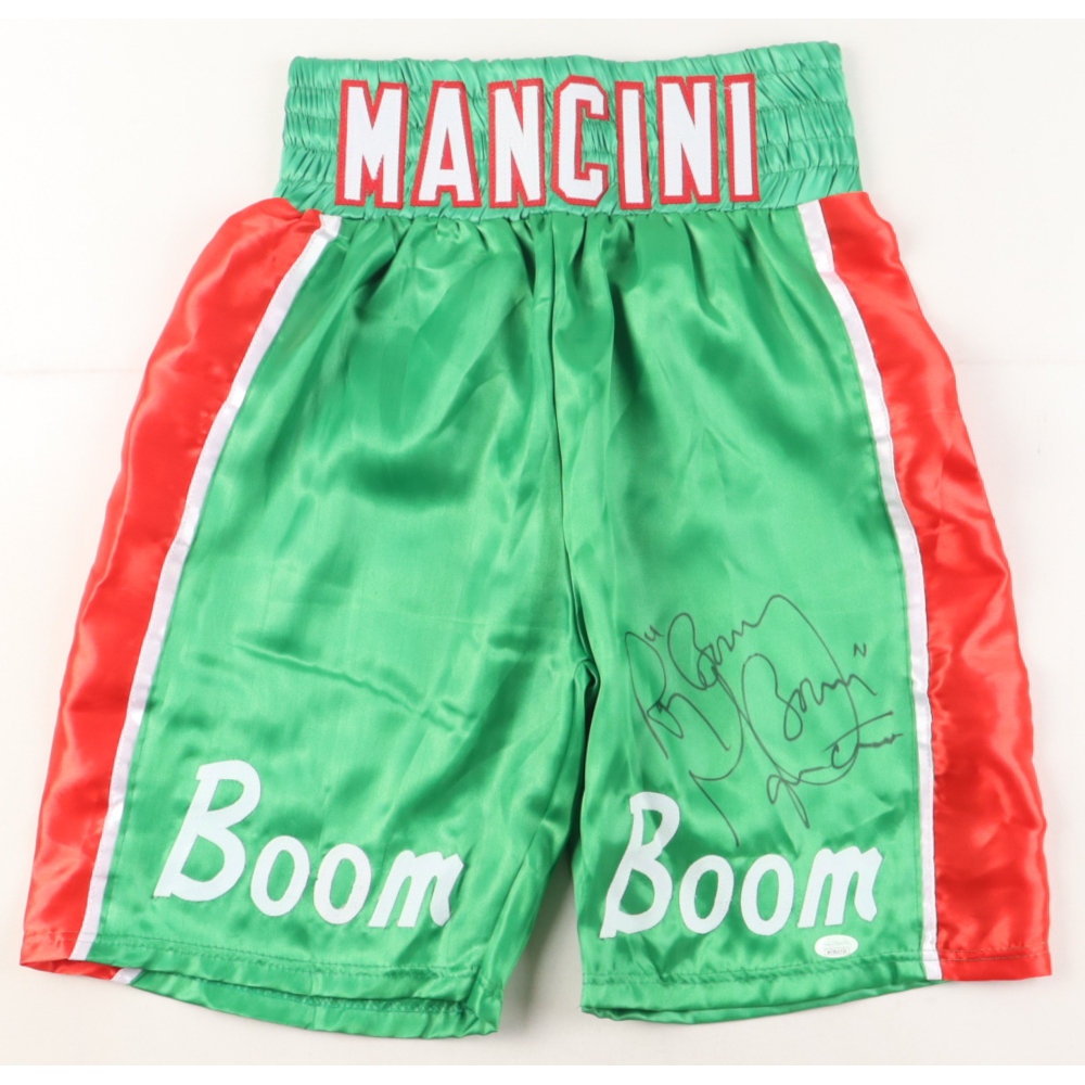 Ray "Boom Boom" Mancini Signed Boxing Trunks (JSA) | Pristine Auction