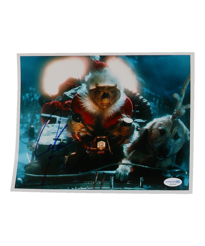 Jim Carrey Signed "How the Grinch Stole Christmas" 8x10 Photo ...