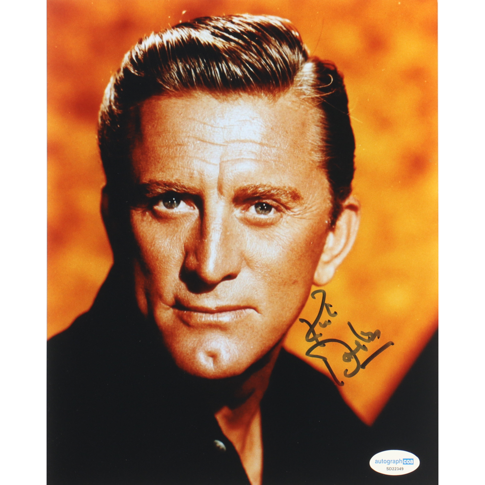 Kirk Douglas Signed 8x10 Photo (AutographCOA) | Pristine Auction