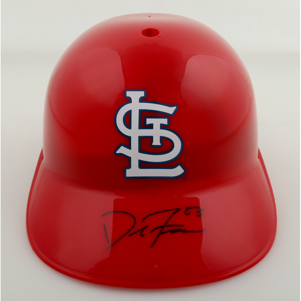 David Freese Signed Cardinals Full-Size Batting Helmet (Schwartz ...
