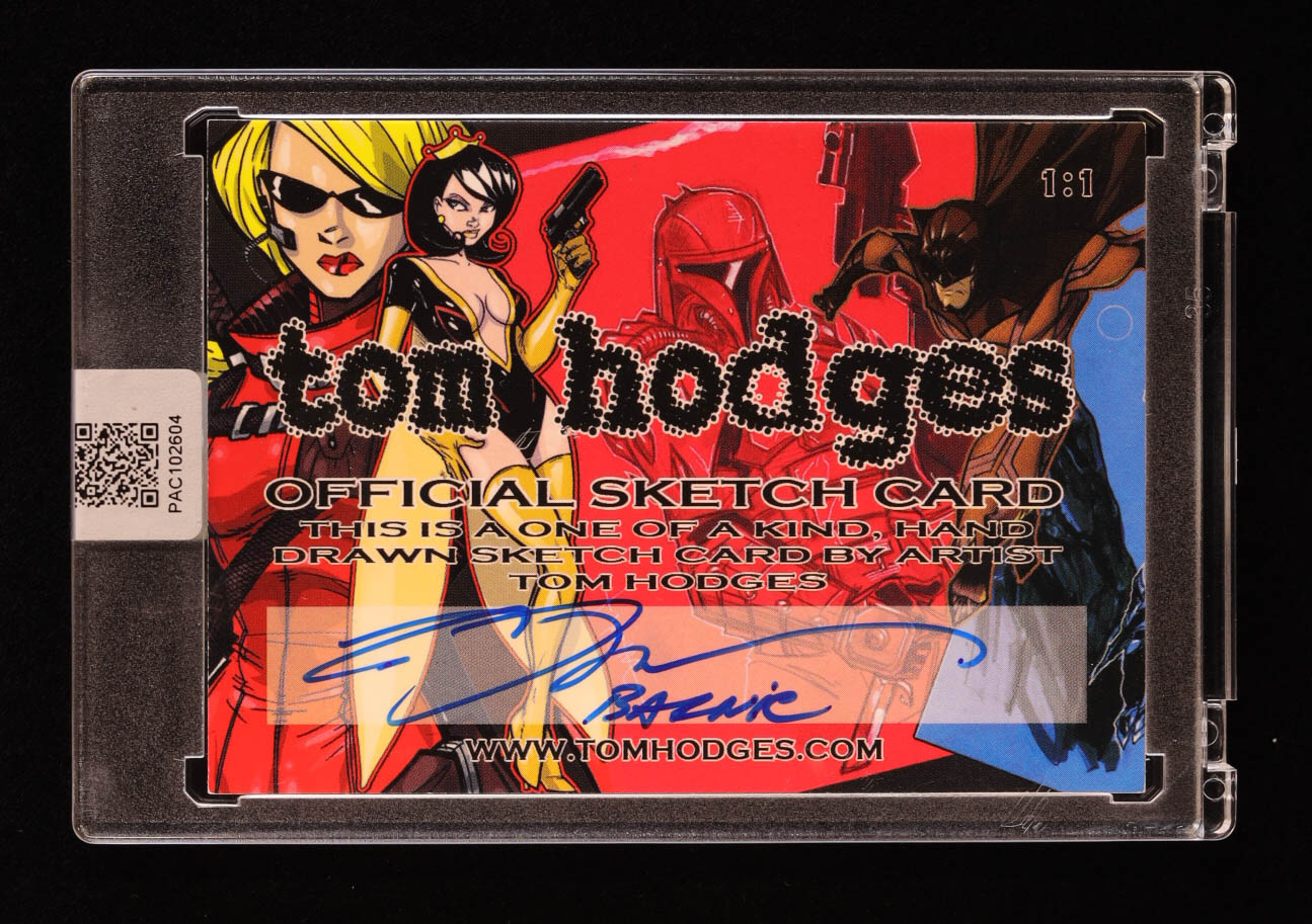 Barney | The Simpsons | Original Art Sketch Card by Tom Hodges (1/1 ...