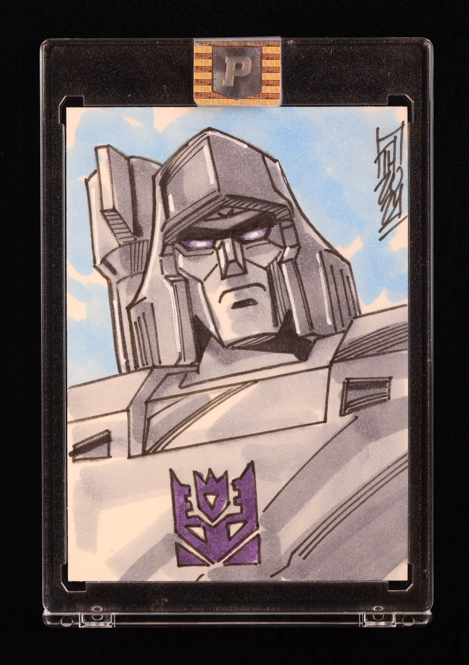 Megatron | Transformers | Original Art Sketch Card by Tom Hodges (1/1 ...