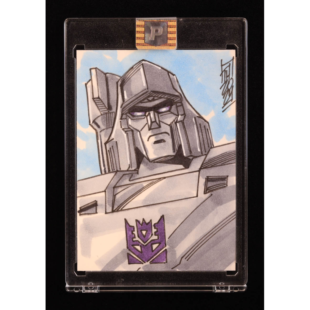 Megatron | Transformers | Original Art Sketch Card by Tom Hodges (1/1 ...