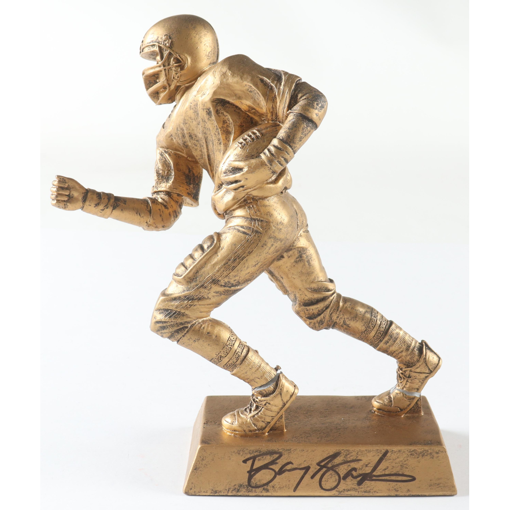 Barry Sanders Signed Lions 10" Football Statue (Schwartz) | Pristine ...