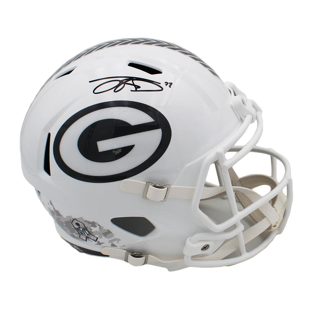 Jayden Reed Signed Packers Full-Size Salute to Service Alternate Speed ...