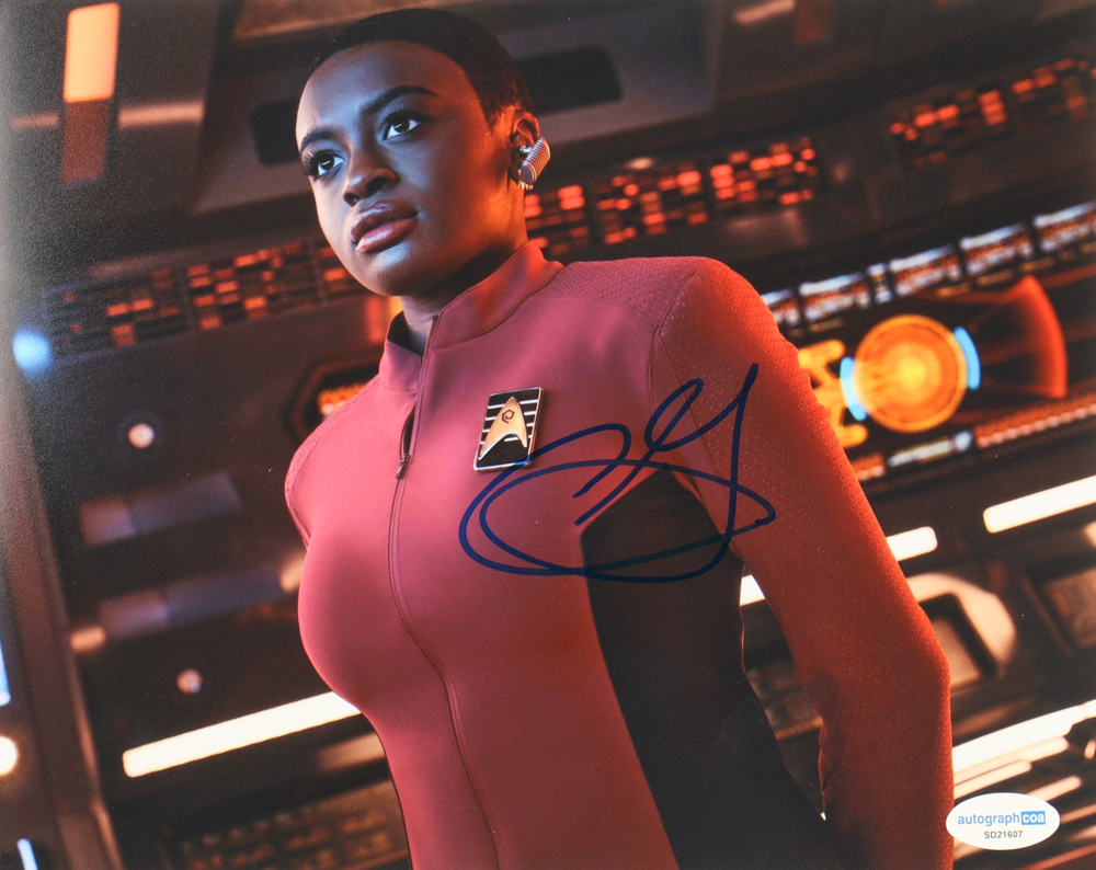 Celia Rose Gooding Signed "Star Trek: Strange New Worlds" 8x10 Photo ...