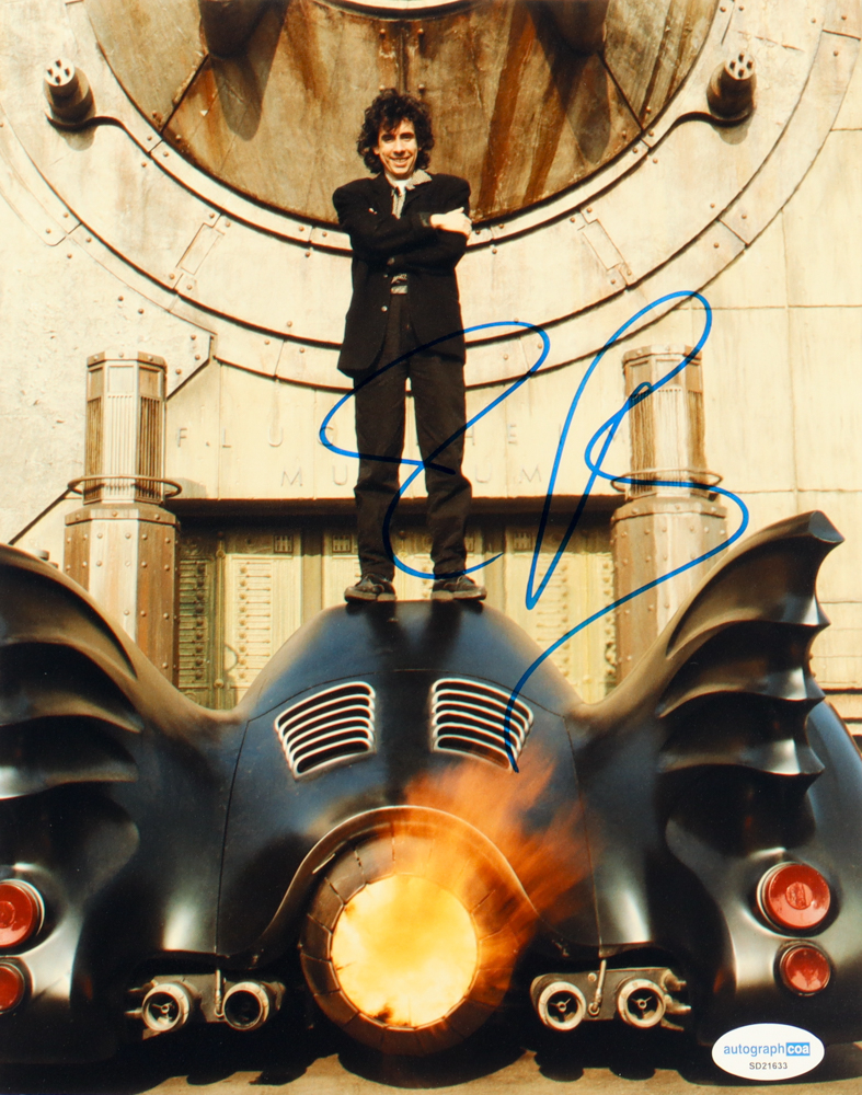 Tim Burton Signed "Batman" 8x10 Photo (AutographCOA) | Pristine Auction