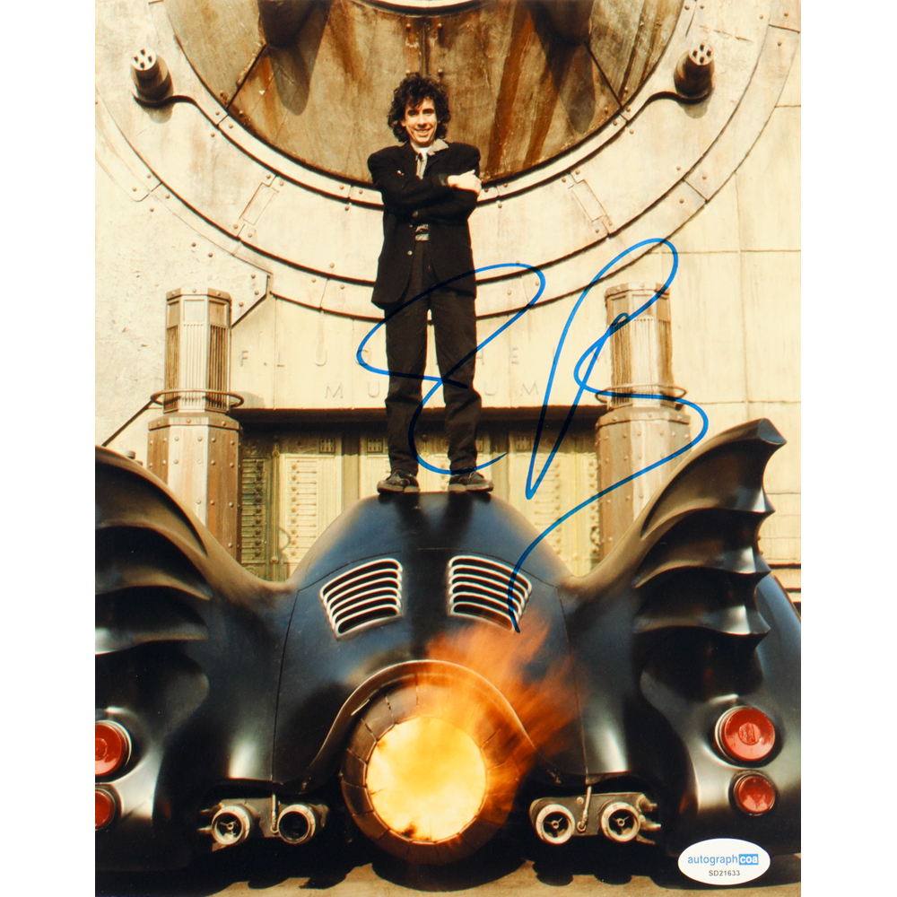 Tim Burton Signed "Batman" 8x10 Photo (AutographCOA) | Pristine Auction
