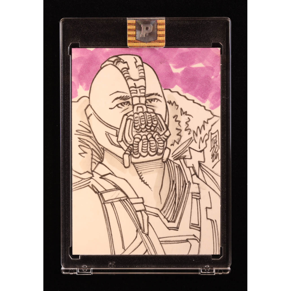 Bane | DC | Original Art Sketch Card by Tom Hodges (1/1 Original Art ...