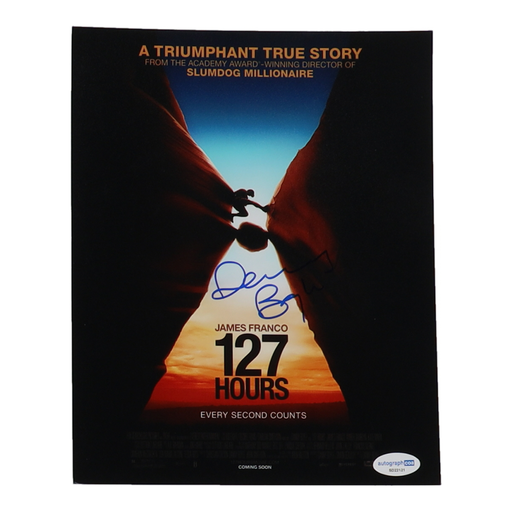 Danny Boyle Signed "127 Hours" 8x10 Movie Poster Photo (ACOA ...