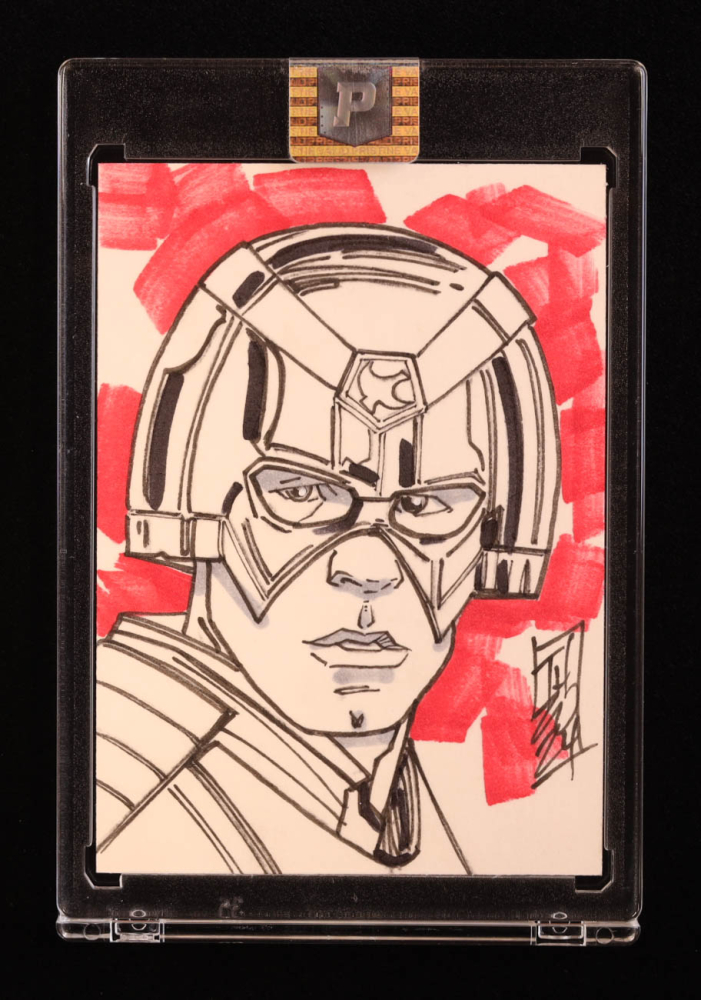 Peacemaker | DC | Original Art Sketch Card by Tom Hodges (1/1 Original ...