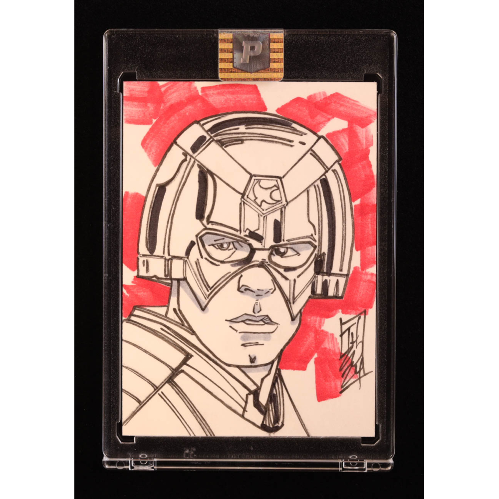 Peacemaker | DC | Original Art Sketch Card by Tom Hodges (1/1 Original ...