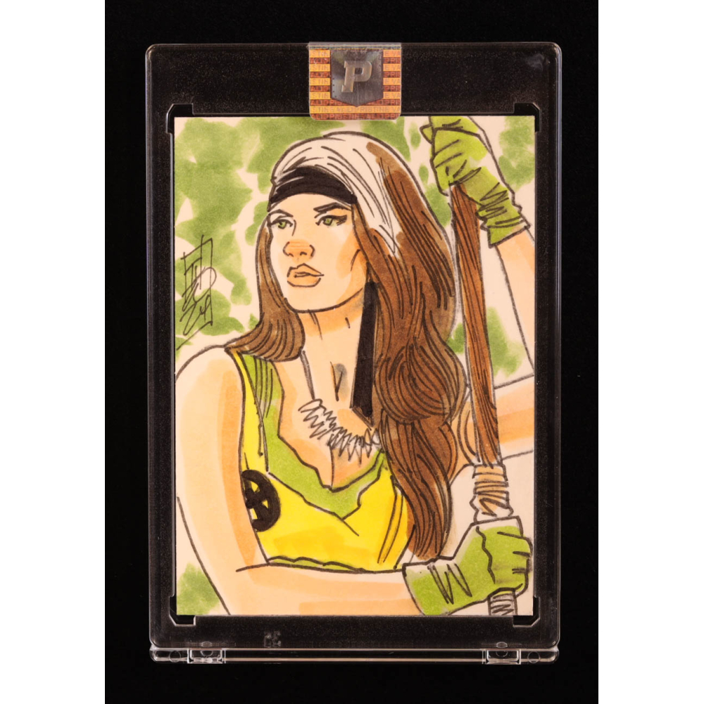 Rogue | Marvel | Original Art Sketch Card by Tom Hodges (1/1 Original ...