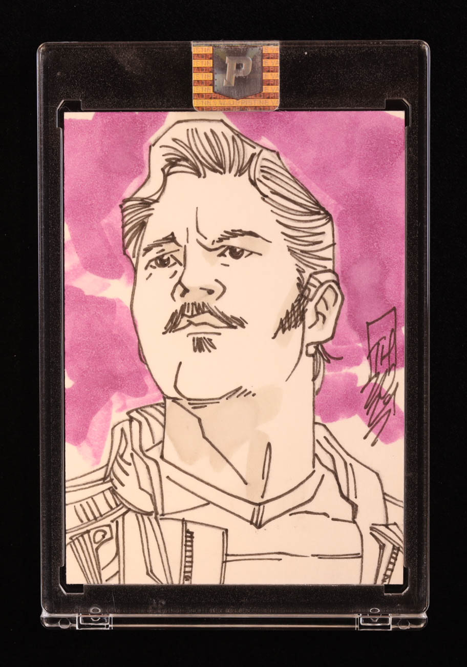 Star Lord (Peter Quill) | Marvel | Original Art Sketch Card by Tom ...