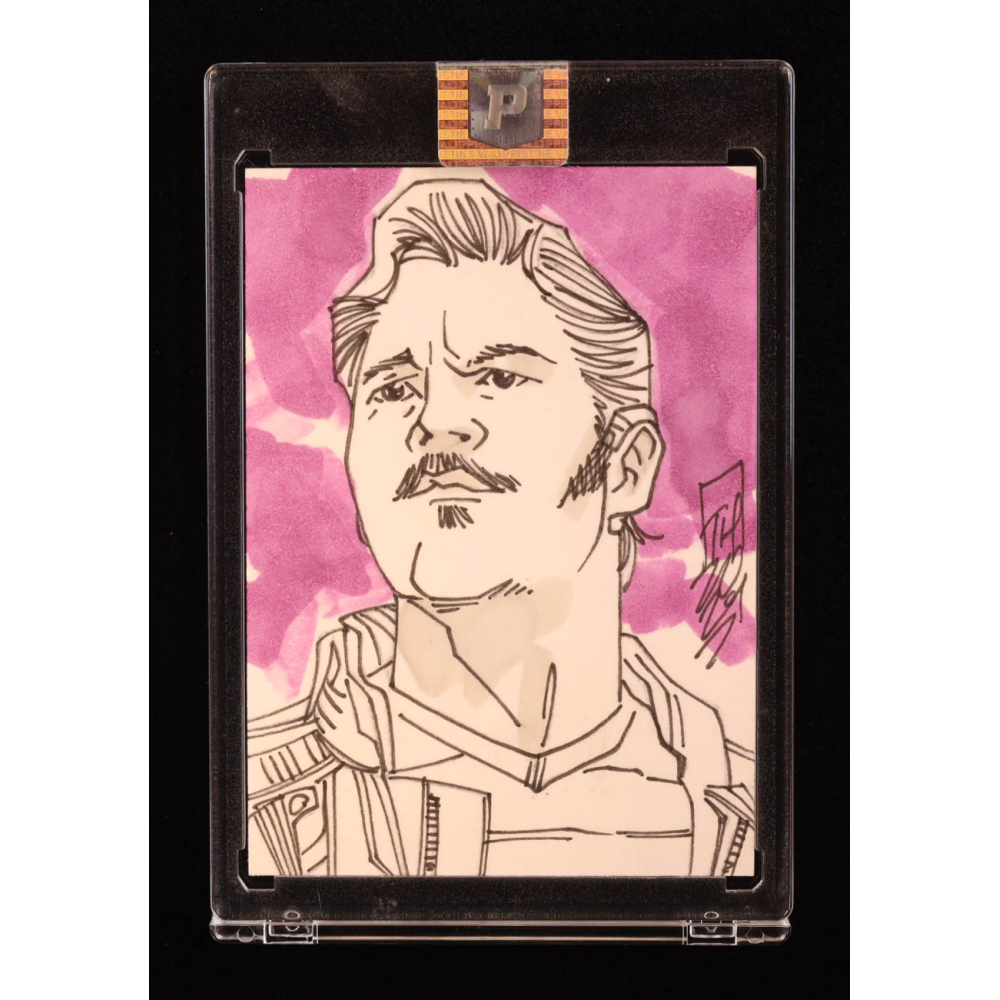 Star Lord (Peter Quill) | Marvel | Original Art Sketch Card by Tom ...