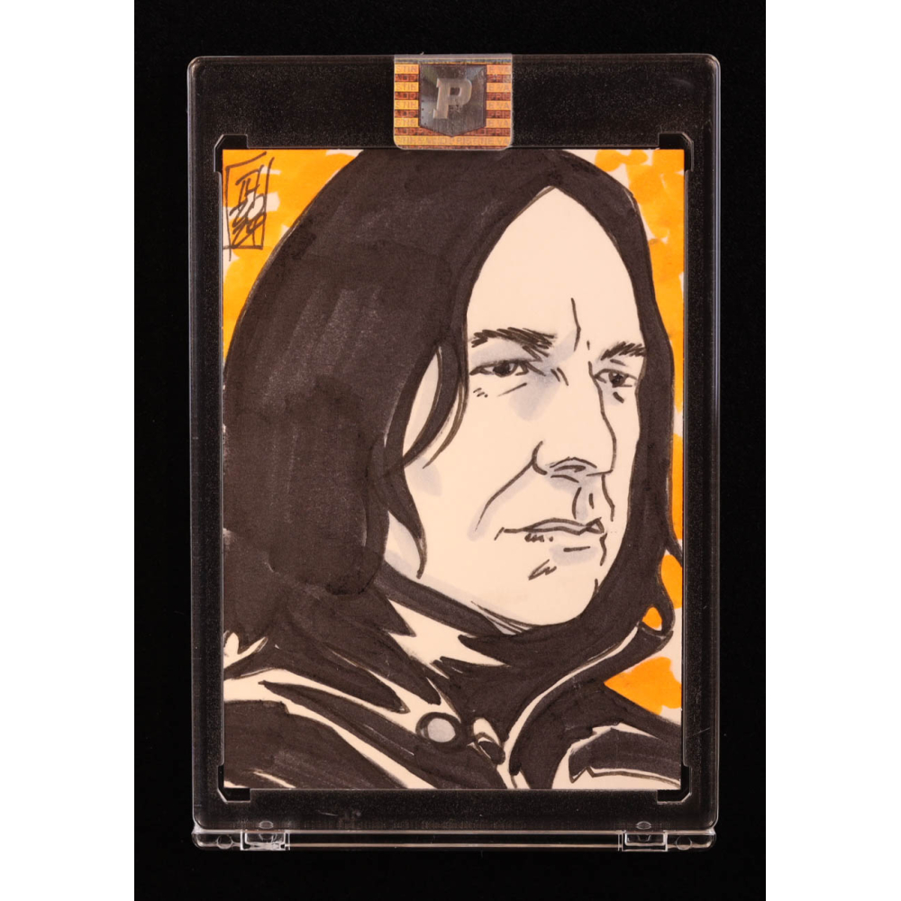 Severus Snape | Harry Potter | Original Art Sketch Card by Tom Hodges ...