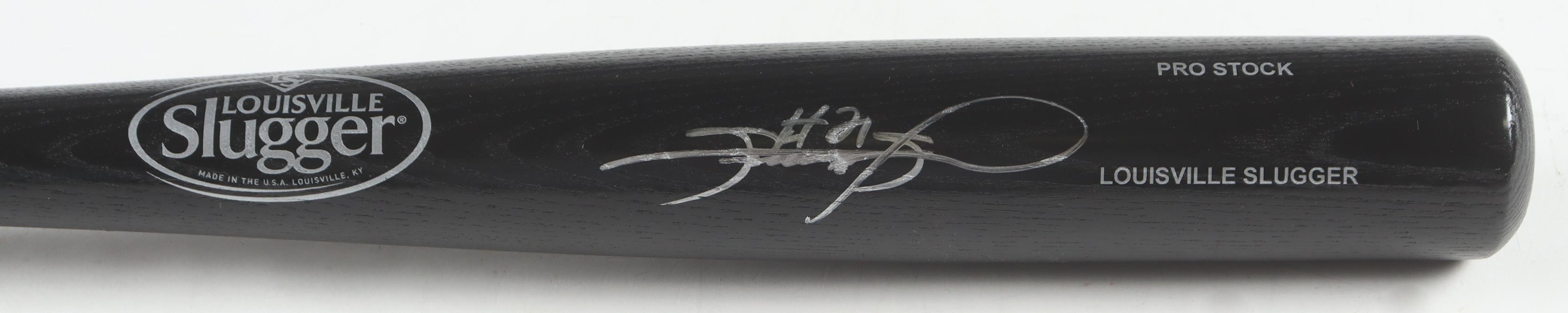 Sammy Sosa Signed Louisville Slugger Pro Stock Baseball Bat (JSA & PIA ...