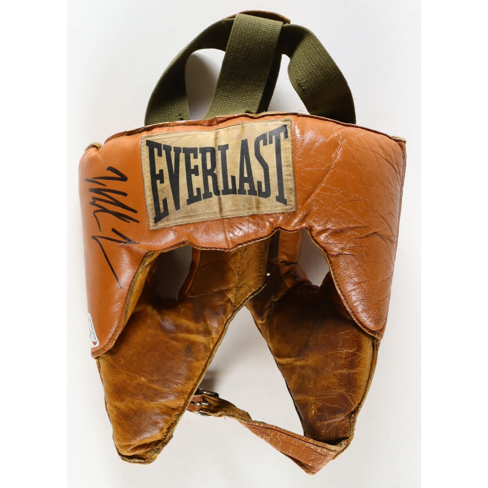Mike Tyson Signed Vintage Everlast Head Gear (Tyson) | Pristine Auction