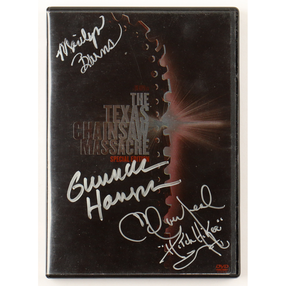 Gunnar Hansen, Marilyn Burns & Edwin Neal Signed "The Texas Chainsaw ...