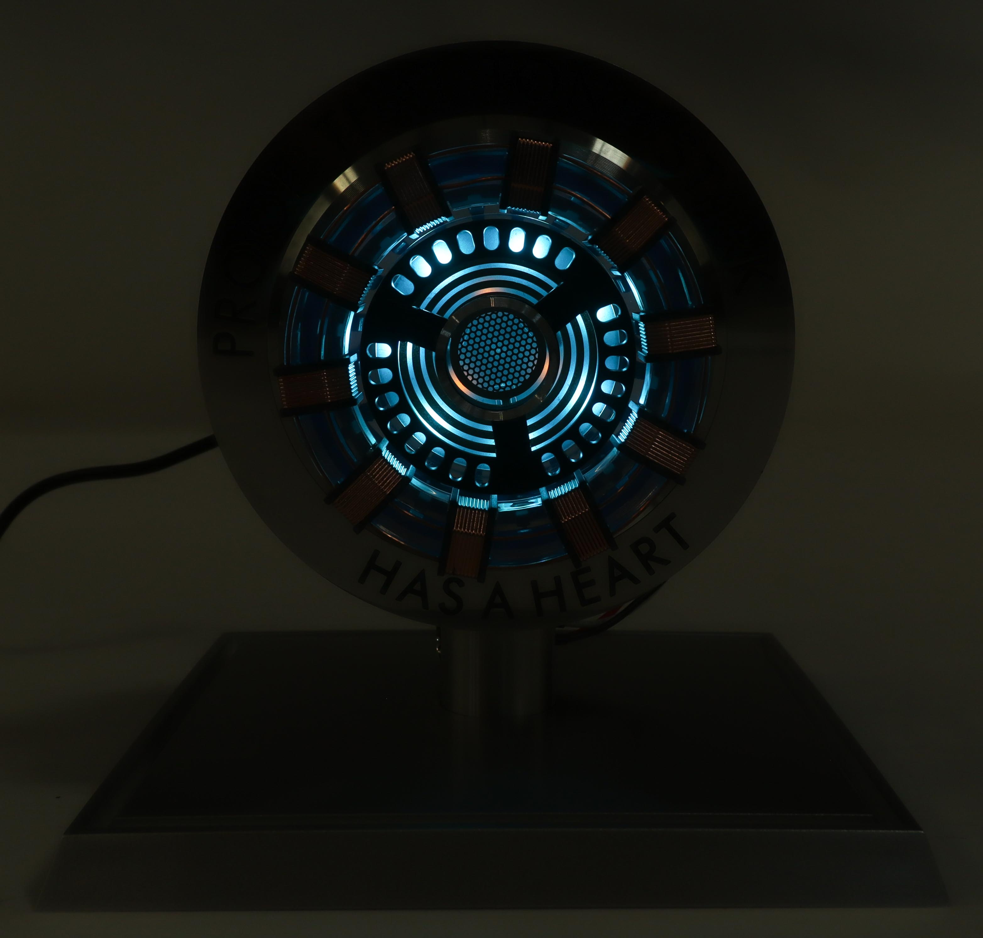 Robert Downey Jr. Signed "Iron Man" Light-Up Arc Reactor Cut with ...