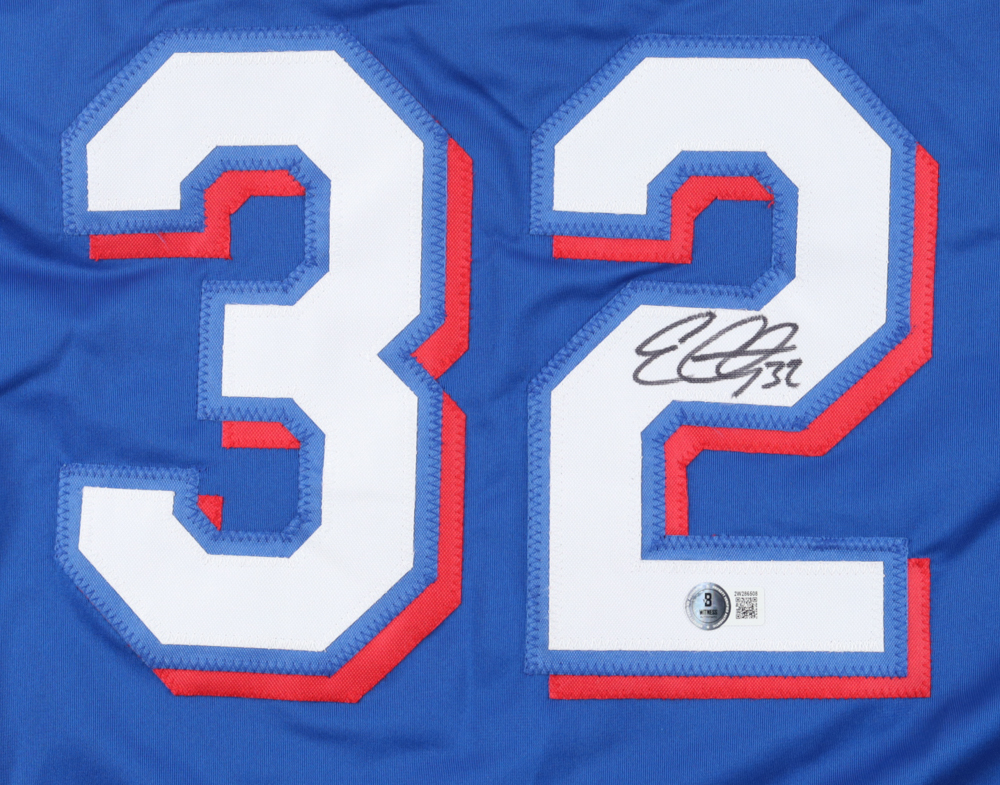 Evan Carter Signed Jersey (Beckett) | Pristine Auction