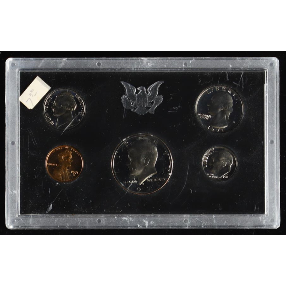 1971-S U.S. Proof Set of (5) Coins | Pristine Auction
