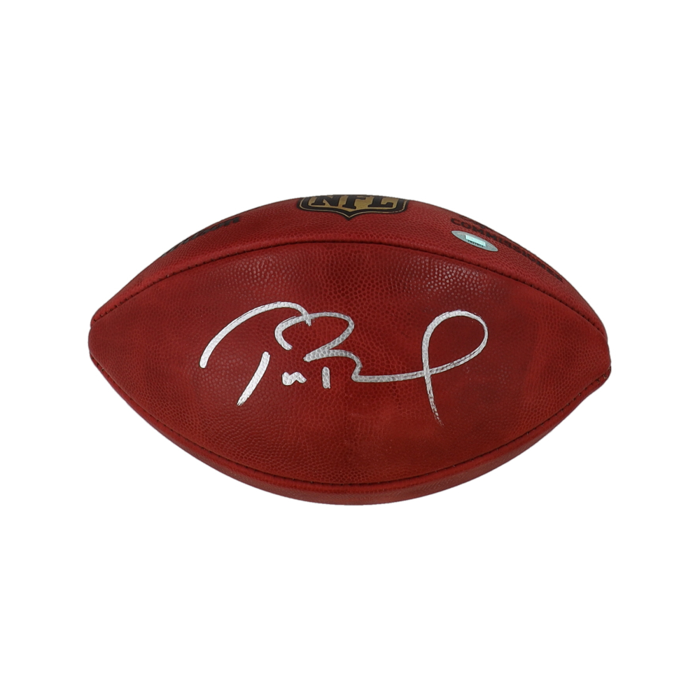 Tom Brady Signed Official NFL "The Duke" Football (TriStar) | Pristine ...