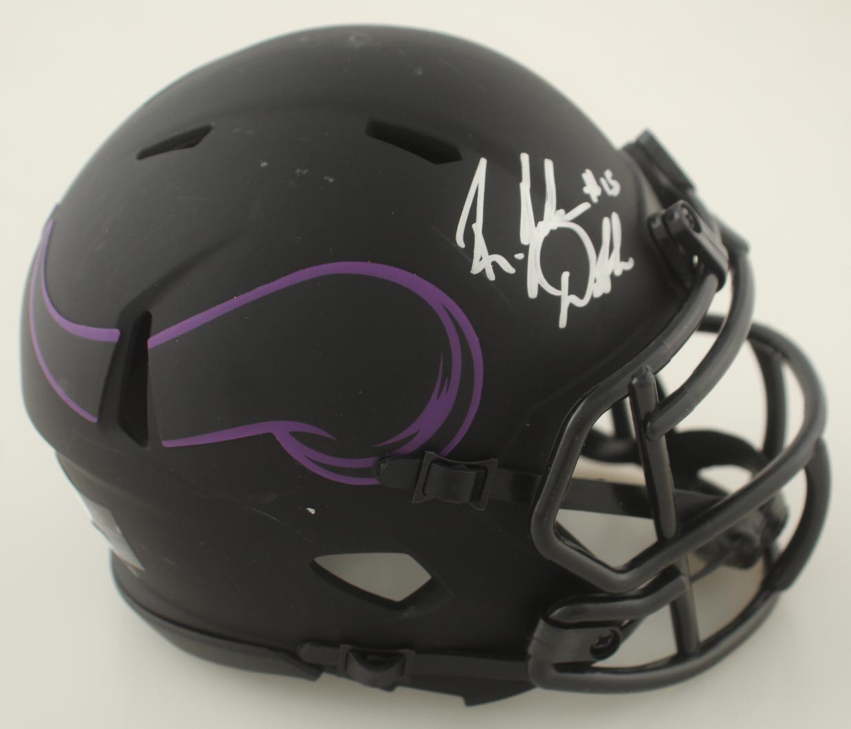 Joshua Dobbs Signed Vikings Eclipse Alternate Speed Mini Helmet (JSA ...