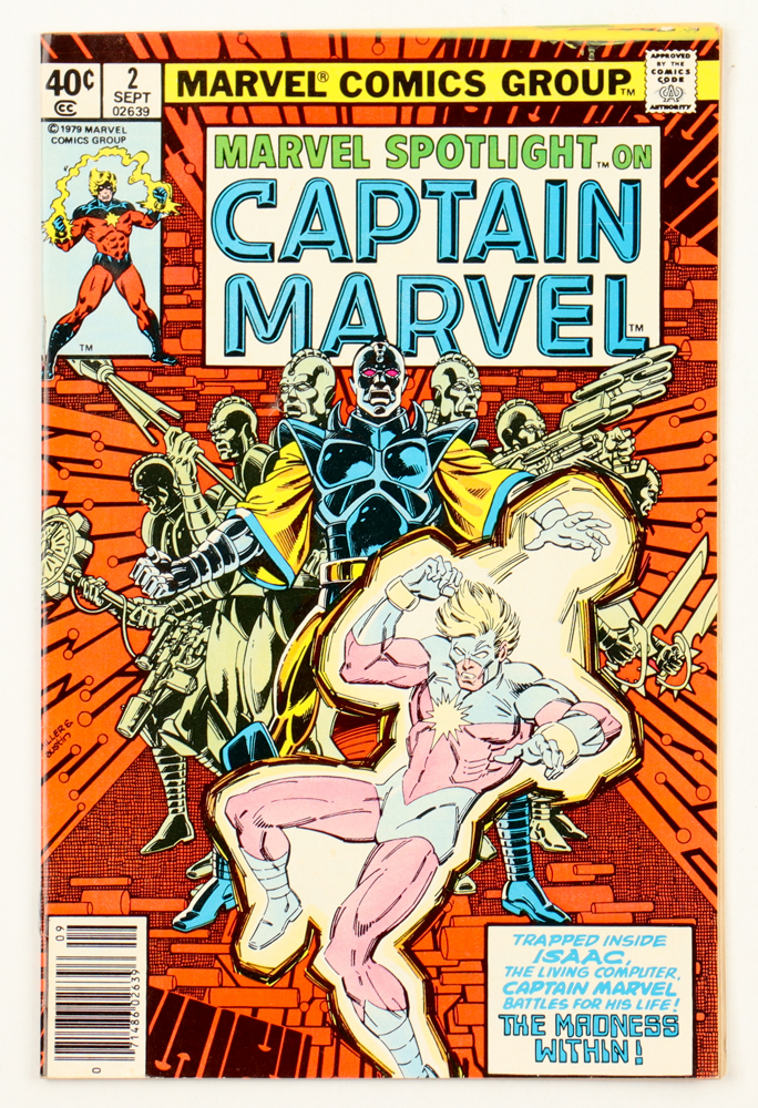 1979 "Marvel Spotlight" Captain Marvel Issue #2 Marvel Comic Book ...